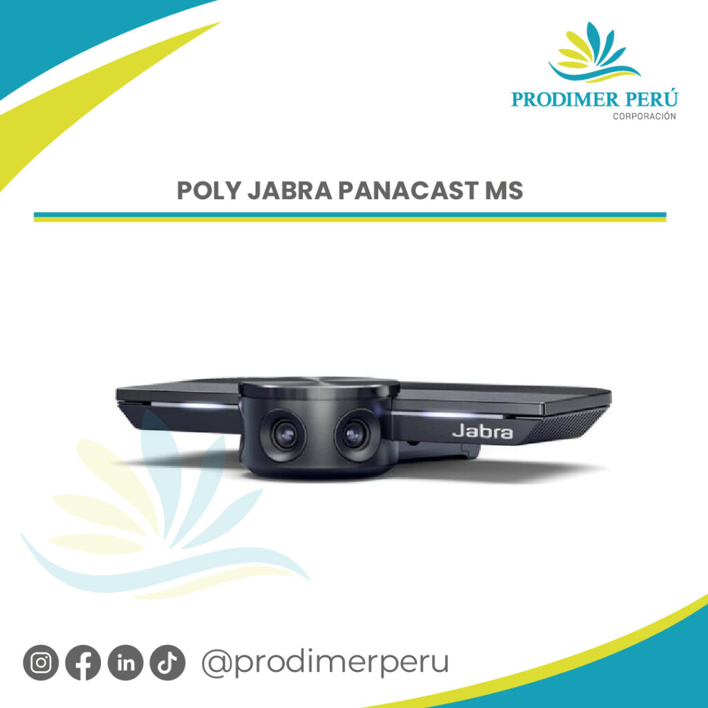 POLY JABRA PANACAST MS – CÁMARA PANORÁMICA – COLOR 3840 x 2160 ...