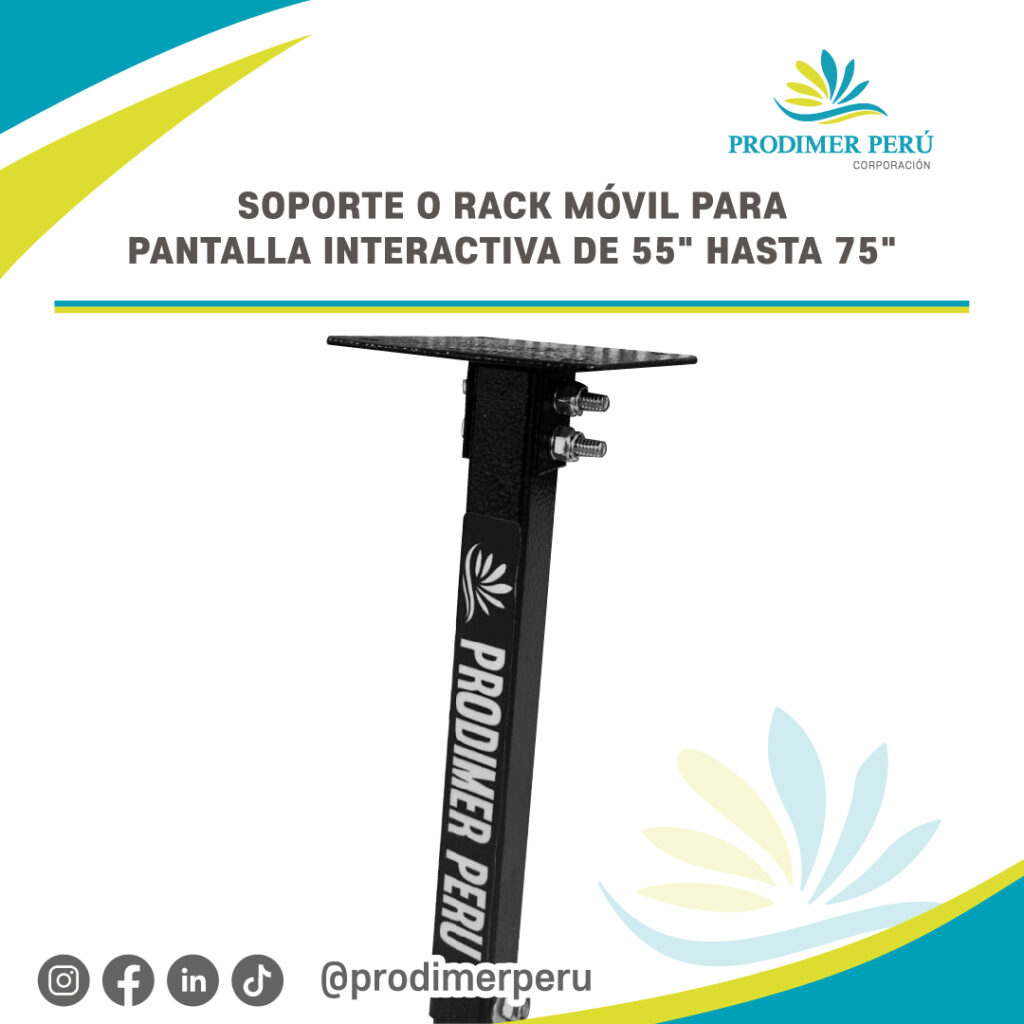 Rack Fijo Negro Universal De Techo Falso Para Proyector – Aluminio Acerado- Marca Prodimer Perú ...
