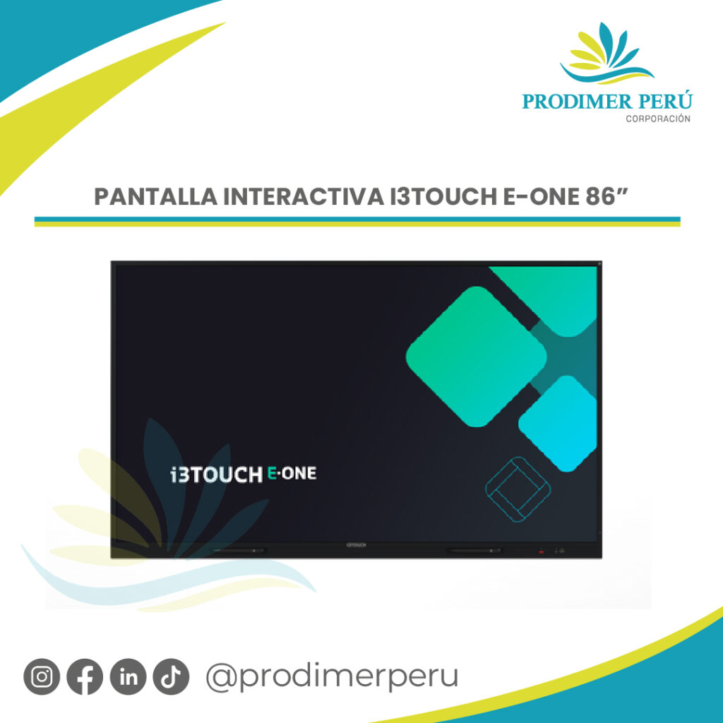 Pantallas interactivas – PRODIMER PERÚ