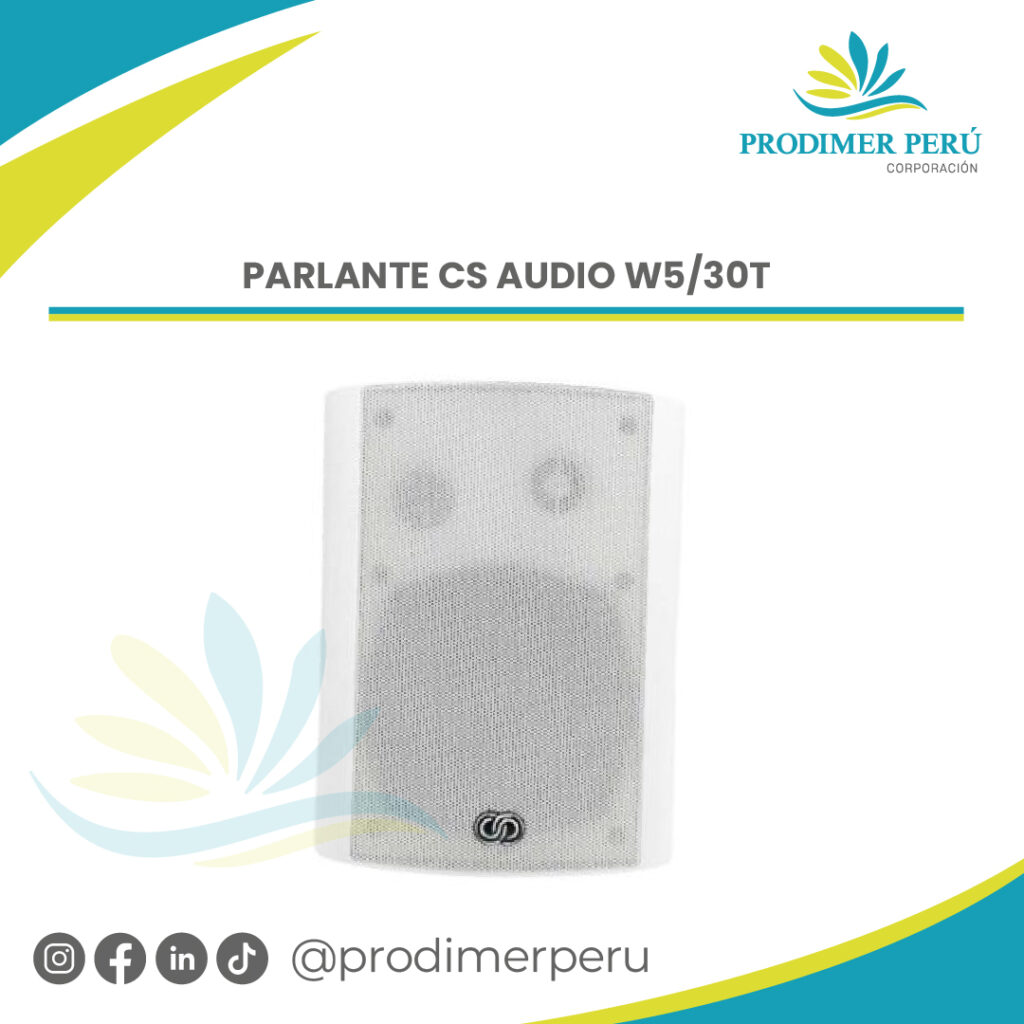 PARLANTE CS AUDIO W5/30T – PRODIMER PERÚ