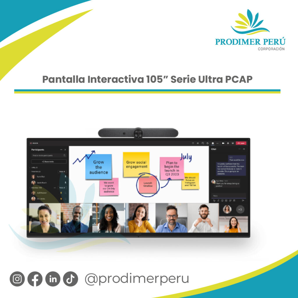 Pantallas interactivas – PRODIMER PERÚ