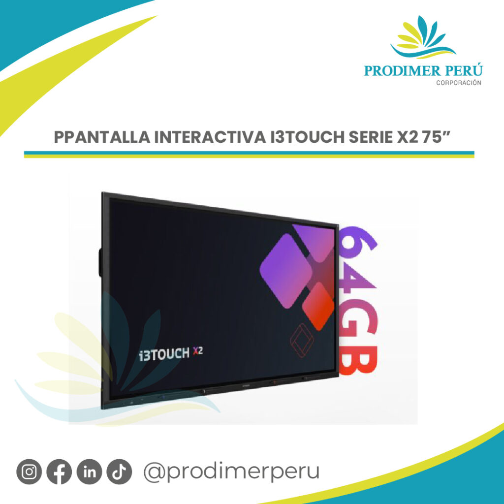 Pantallas interactivas – PRODIMER PERÚ
