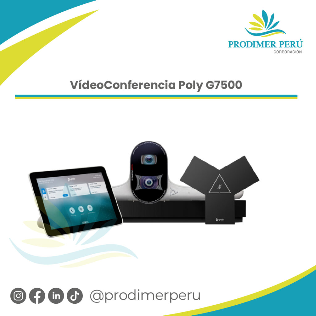 Poly Equipo de VídeoConferencia Poly G7500 – PRODIMER PERÚ
