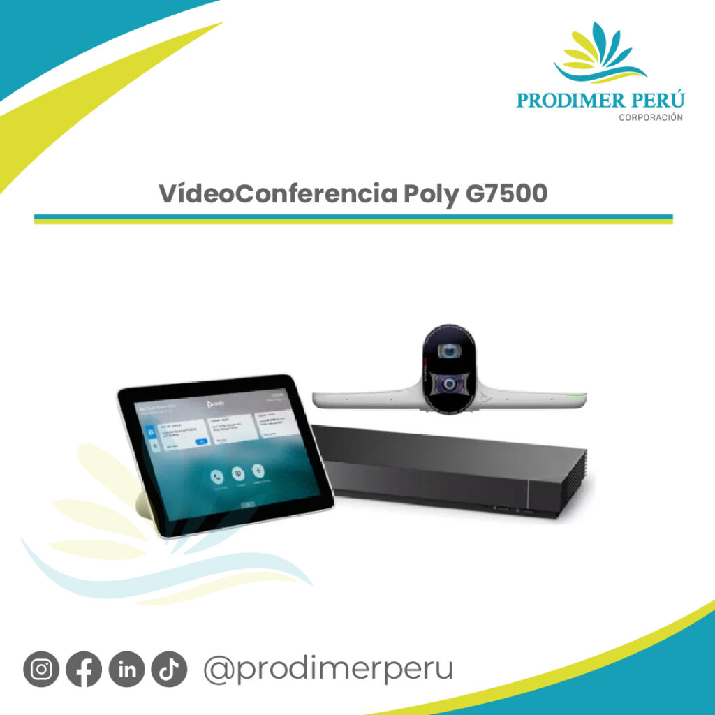 Poly Equipo de VídeoConferencia Poly G7500 – PRODIMER PERÚ
