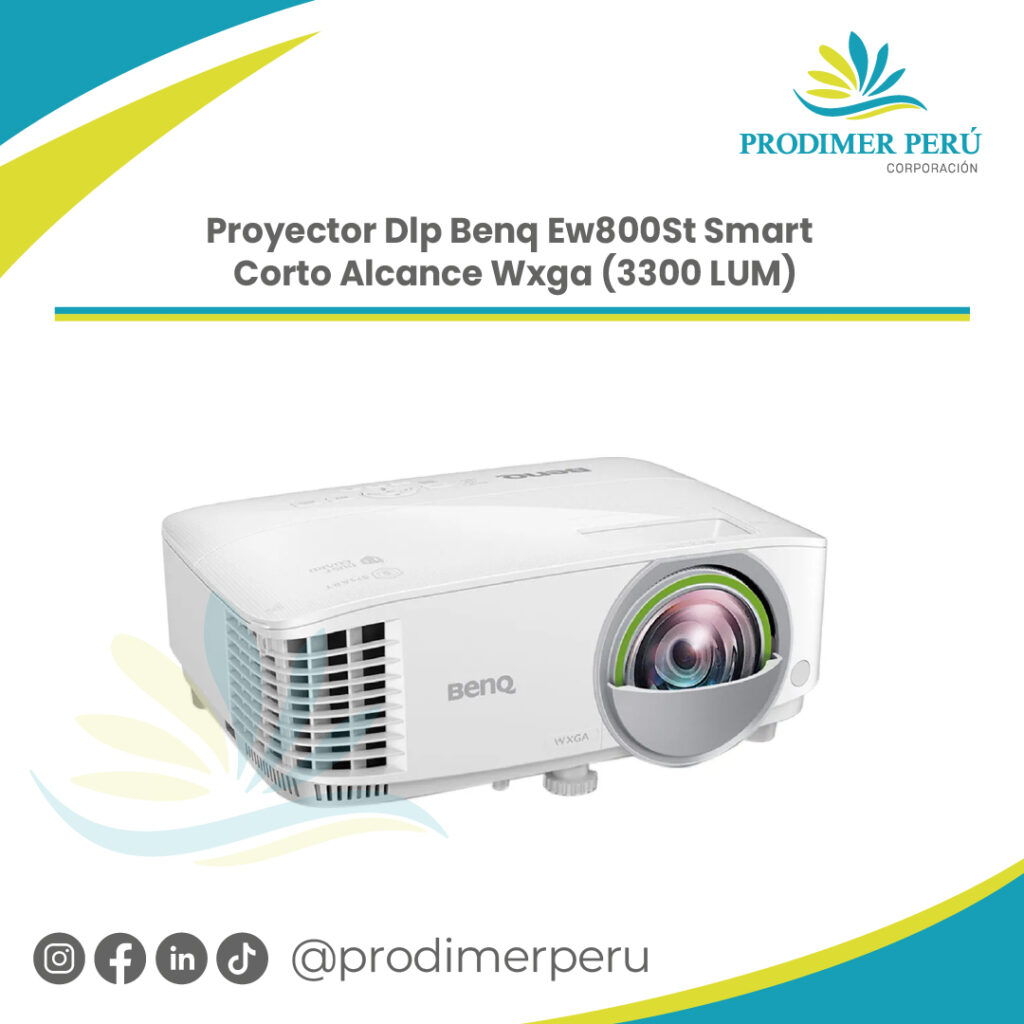 Proyector BenQ 3300LMS EW800ST – PRODIMER PERÚ